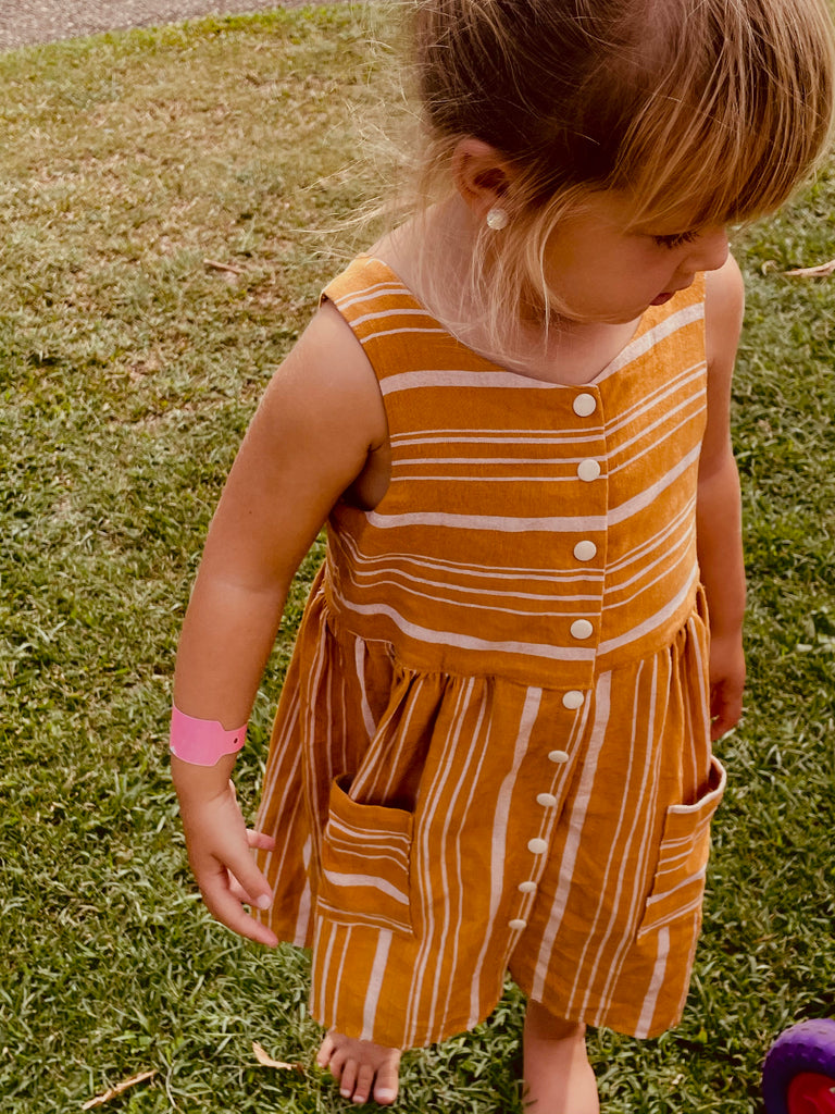 Penny Pinny & Dress – Bebekins Patterns